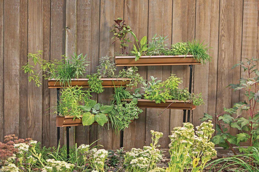 19 Self Watering Gutter Garden Ideas To Consider | SharonSable