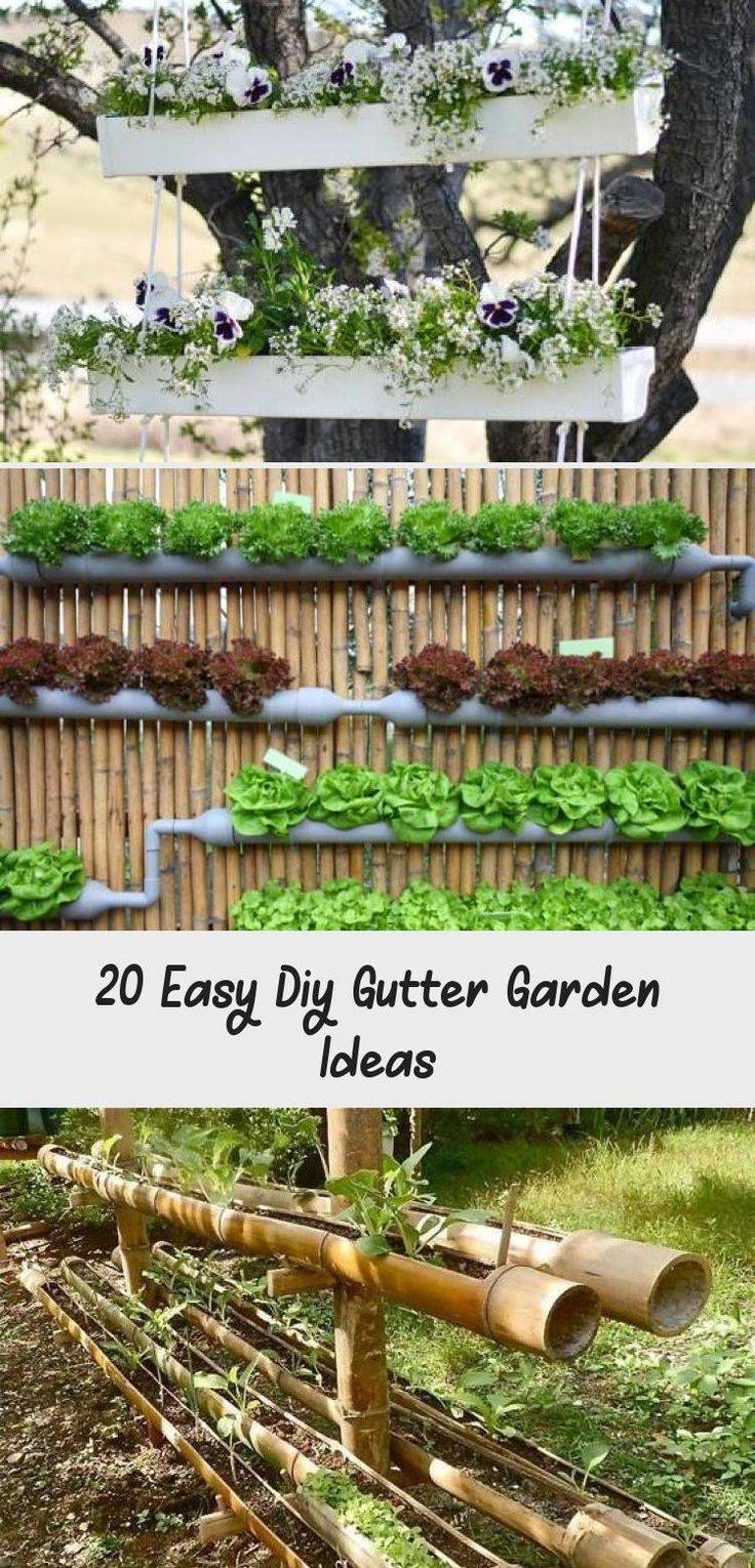 21 Rain Gutter Garden On Fence Ideas You Should Check | SharonSable