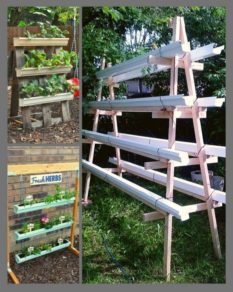 21 Free Standing Gutter Garden Ideas You Gonna Love | SharonSable