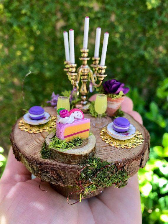 23 Fairy Garden Table and Chairs Ideas You Should Check | SharonSable
