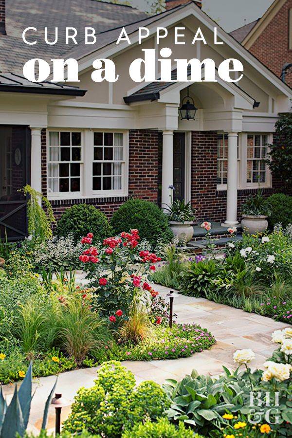 18 Curb Appeal Front Garden Ideas You Gonna Love | SharonSable