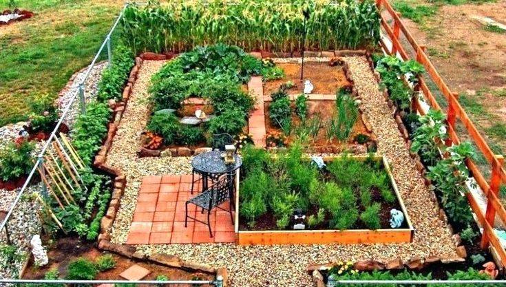 20 Flower and Vegetable Garden Layout Ideas To Try This Year | SharonSable