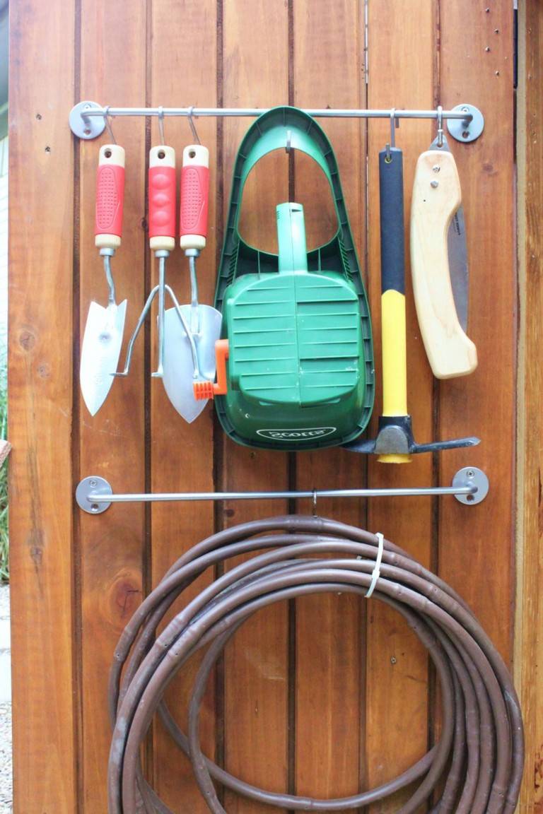 22 Gardening Tool Storage Ideas To Try This Year | SharonSable
