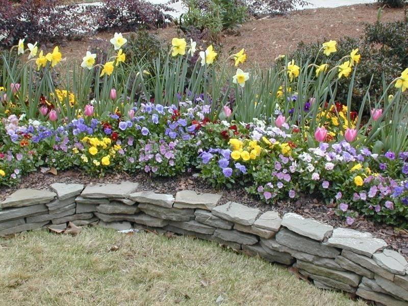 21 Flower Garden with Rock Borders Ideas You Should Check | SharonSable