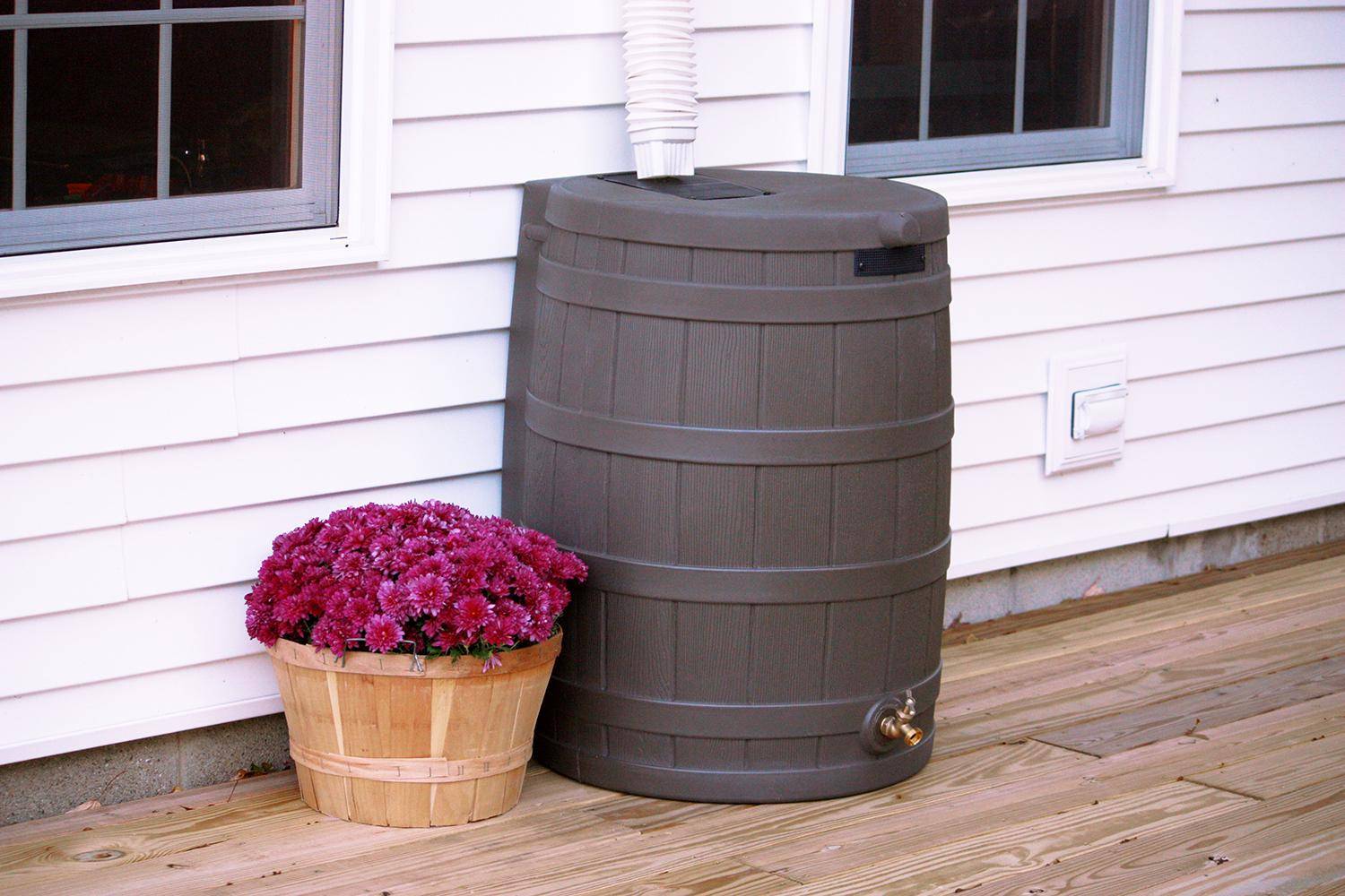 22 Garden Rain Barrel Ideas You Should Check | SharonSable