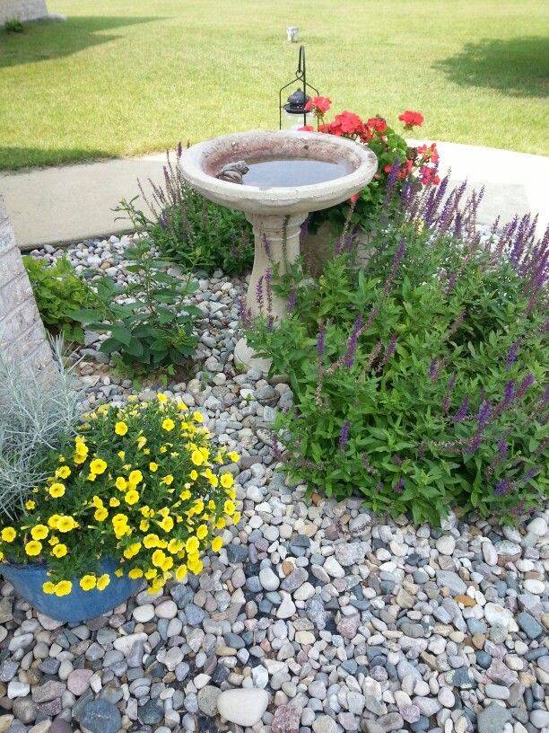 20 Rock Garden with Bird Bath Ideas You Cannot Miss | SharonSable