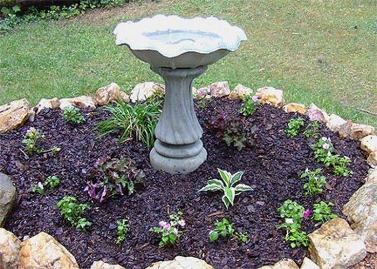 20 Rock Garden with Bird Bath Ideas You Cannot Miss | SharonSable