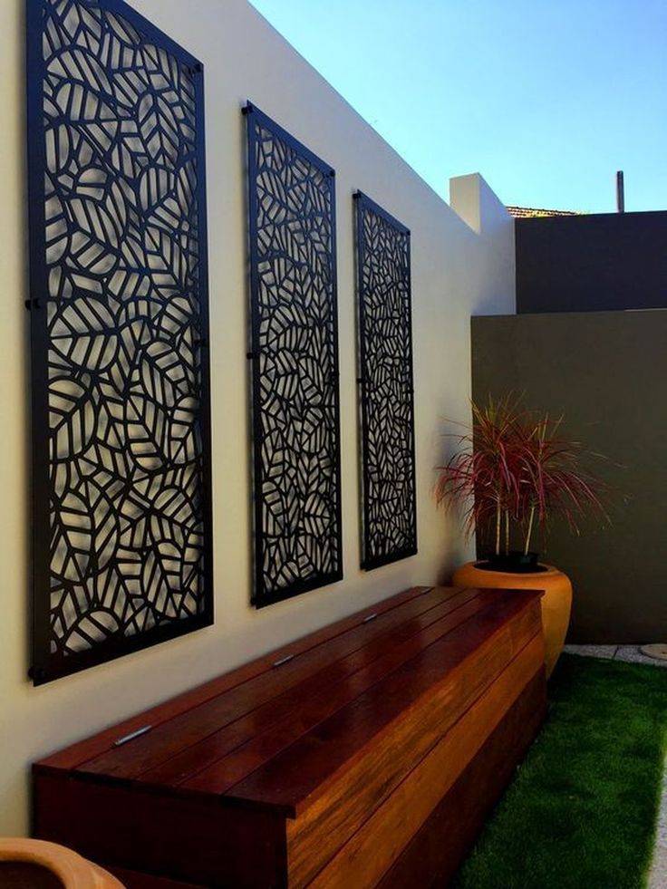22 Exterior Garden Wall Ideas To Consider | SharonSable