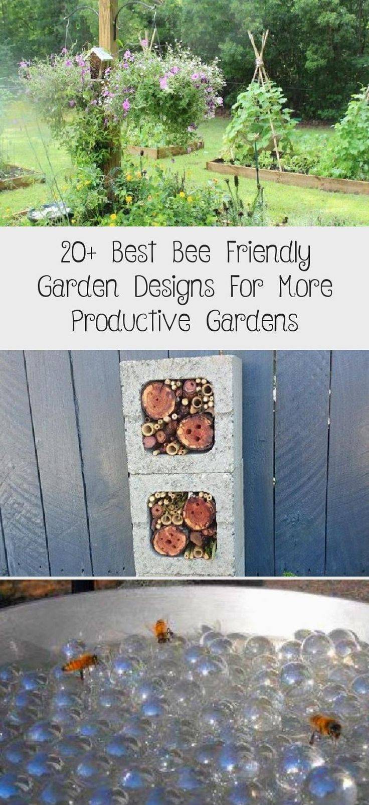 22 Bee Garden Design Ideas Worth to Check | SharonSable