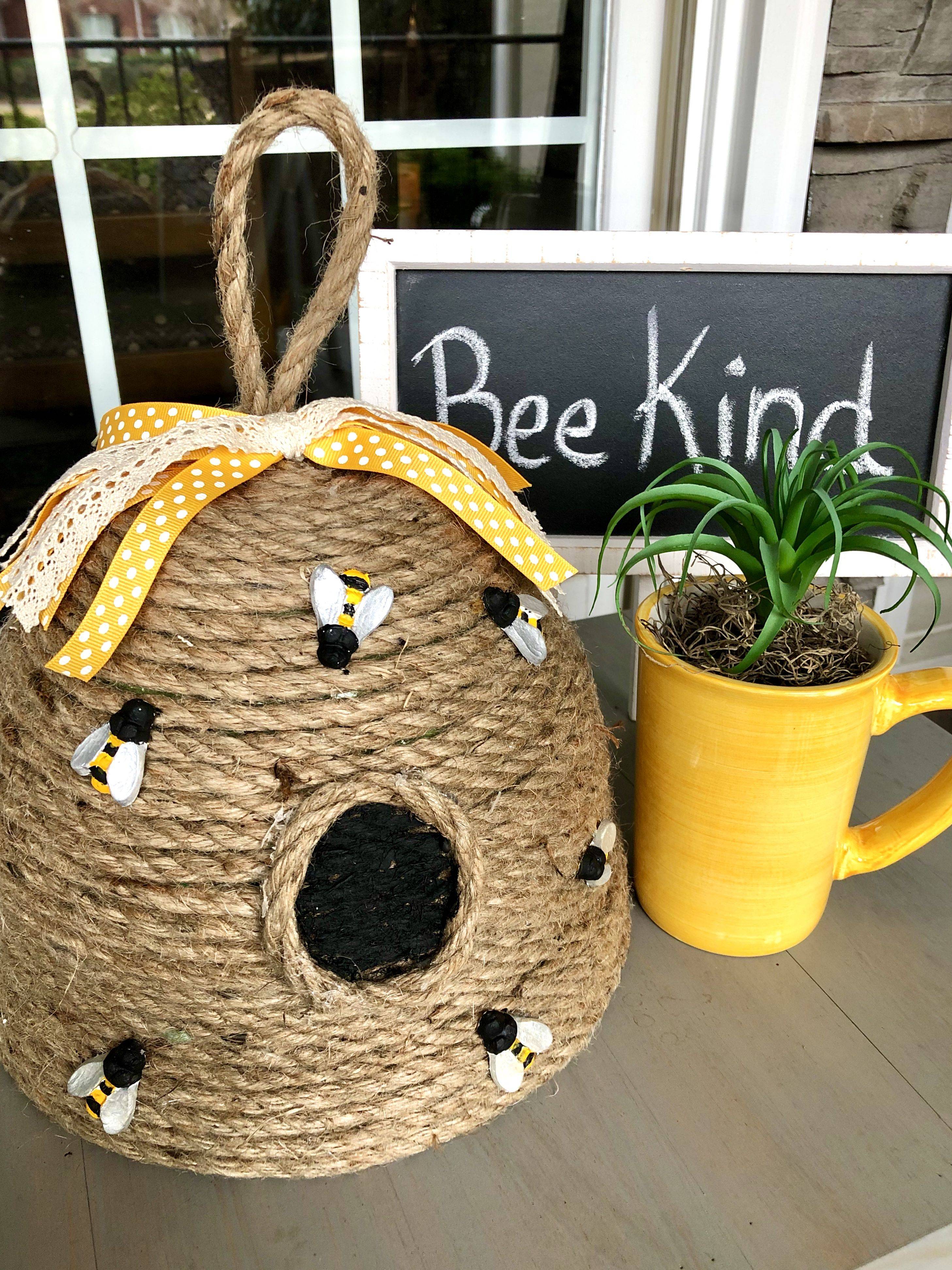 23 Garden Bee Hive Ideas For This Year | SharonSable