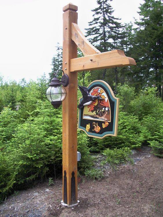 20 Garden Sign Post Ideas To Consider | SharonSable