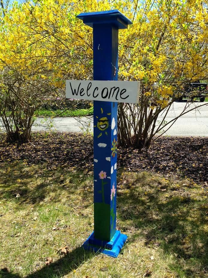20 Garden Sign Post Ideas To Consider | SharonSable