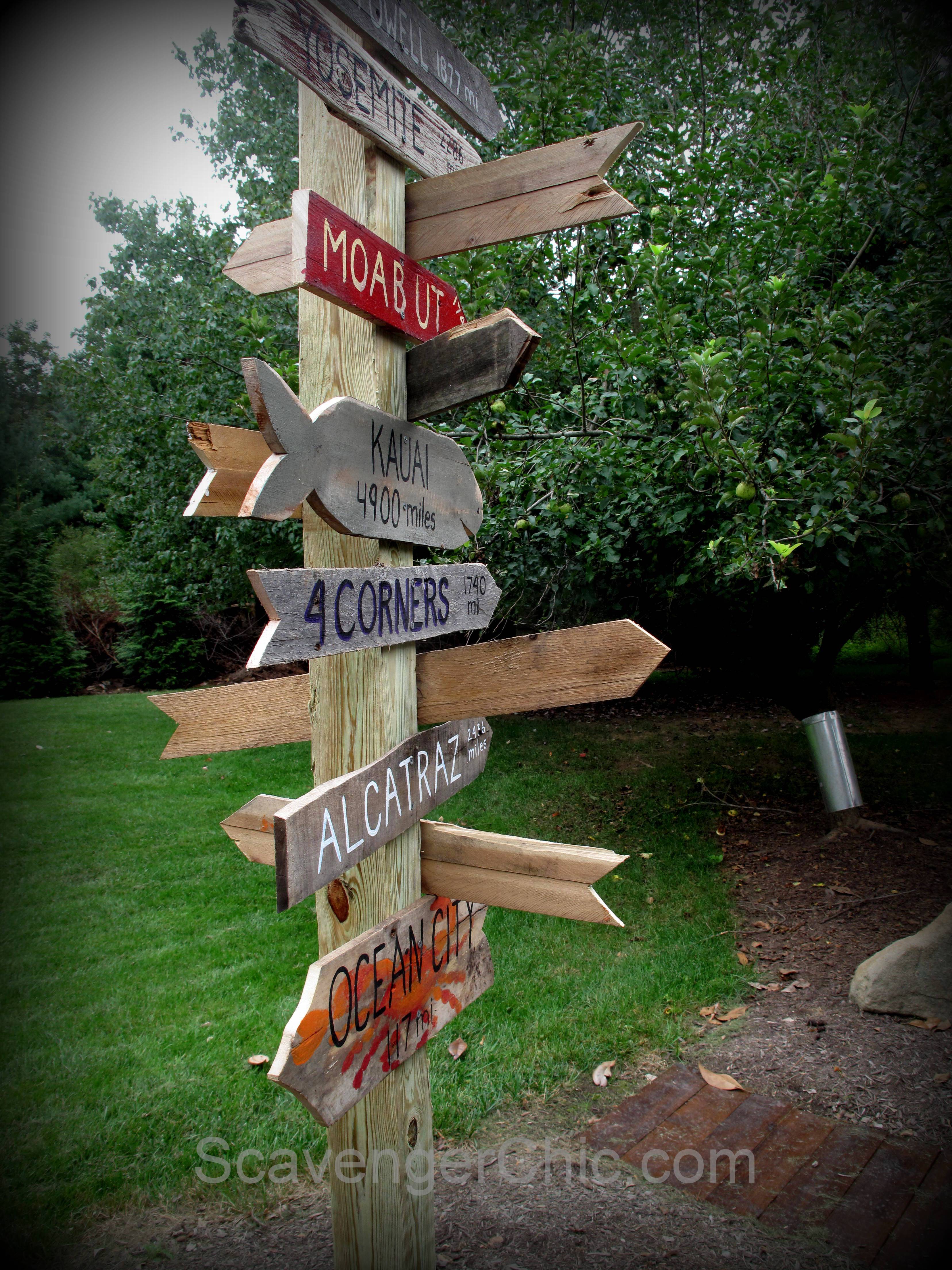 20 Garden Sign Post Ideas To Consider | SharonSable