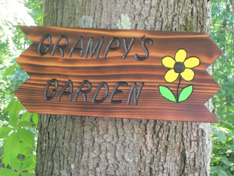 23 Wood Garden Signs Ideas You Cannot Miss | SharonSable