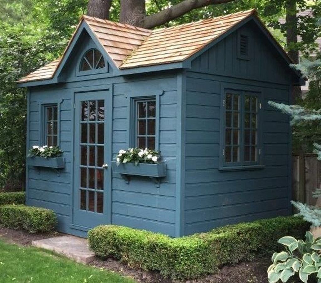 19 Garden Shed Color Ideas Worth to Check | SharonSable