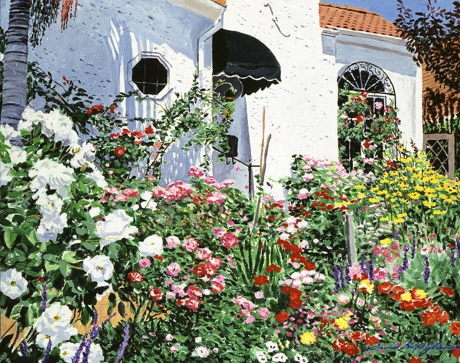 21 Summer Flower Garden Paintings Ideas You Must Look | SharonSable