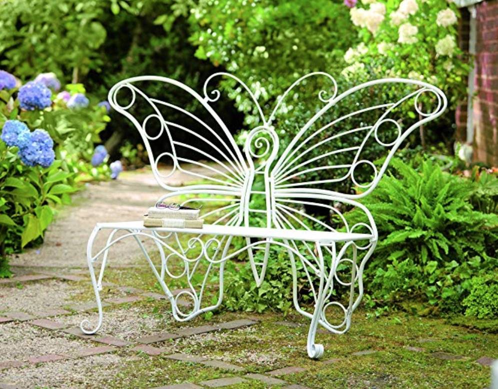 20 Butterfly Garden Bench Ideas You Must Look | SharonSable