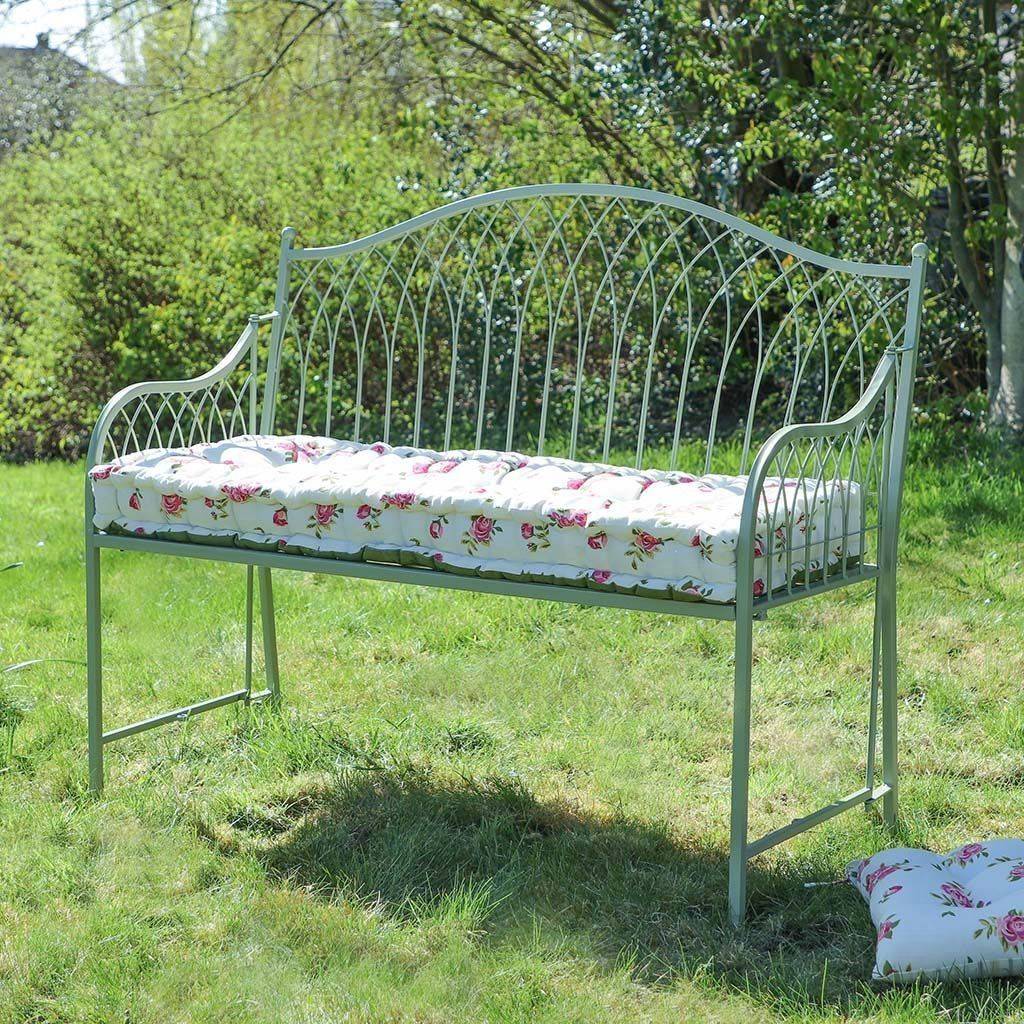 23 Small Metal Garden Bench Ideas For This Year | SharonSable
