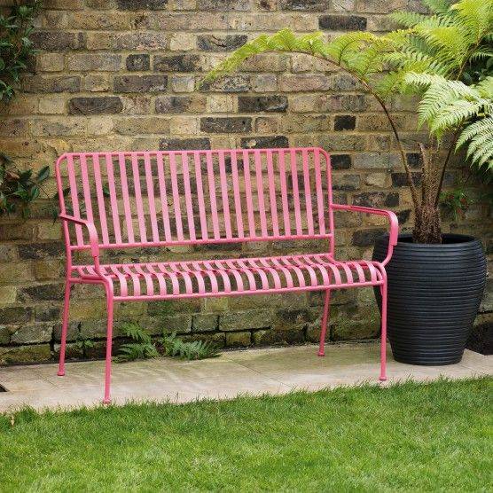 23 Small Metal Garden Bench Ideas For This Year | SharonSable