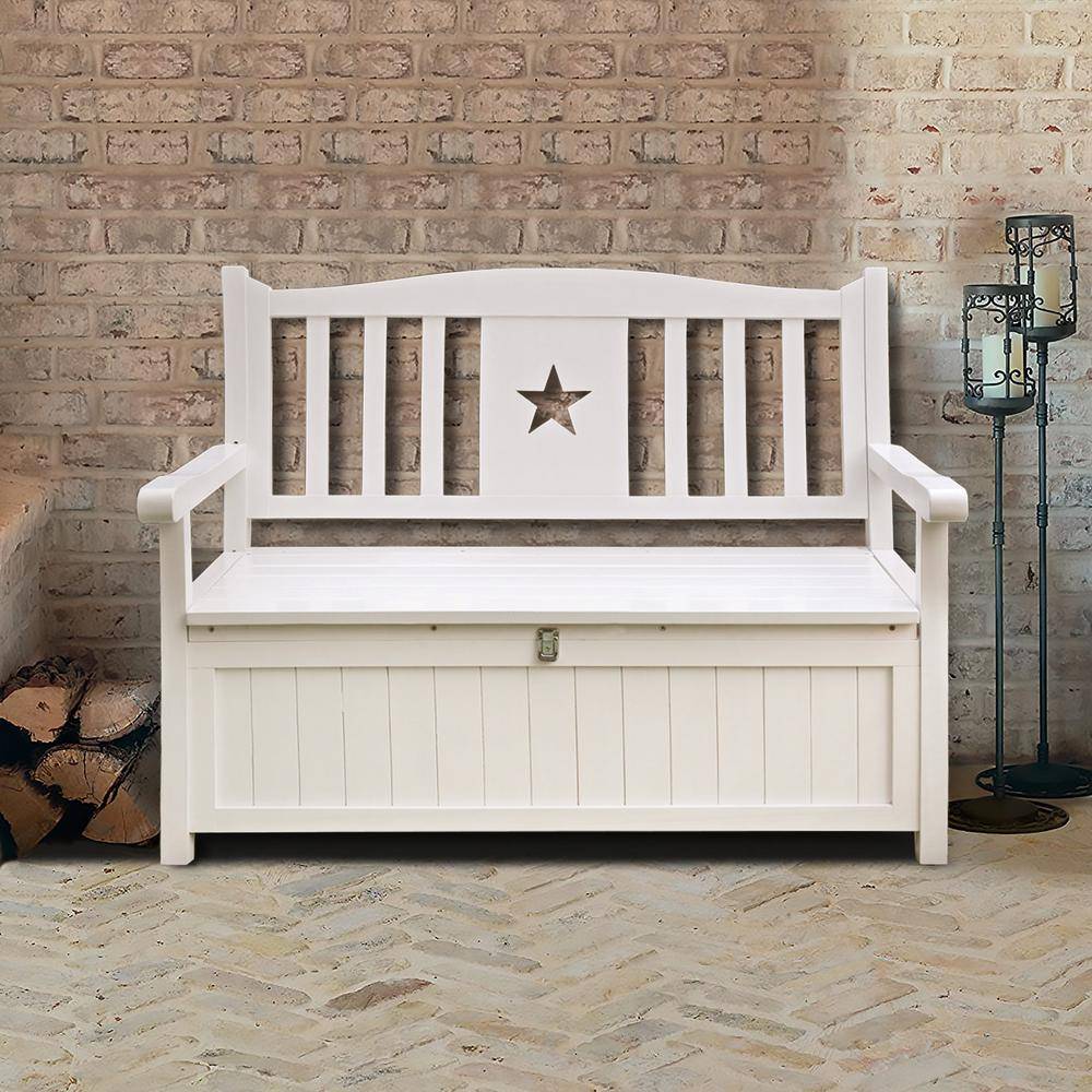 21 Garden Storage Bench Outdoor Ideas To Try This Year | SharonSable