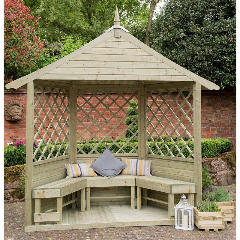 21 Wooden Garden Arbour Ideas To Try This Year | SharonSable
