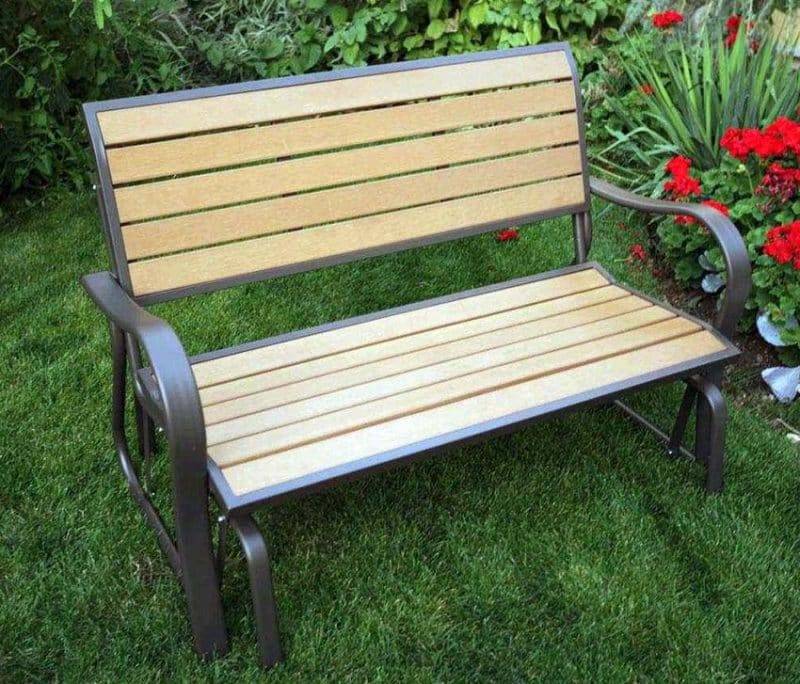 24 Red Flower Garden Sitting Bench Open Ideas You Should Look | SharonSable