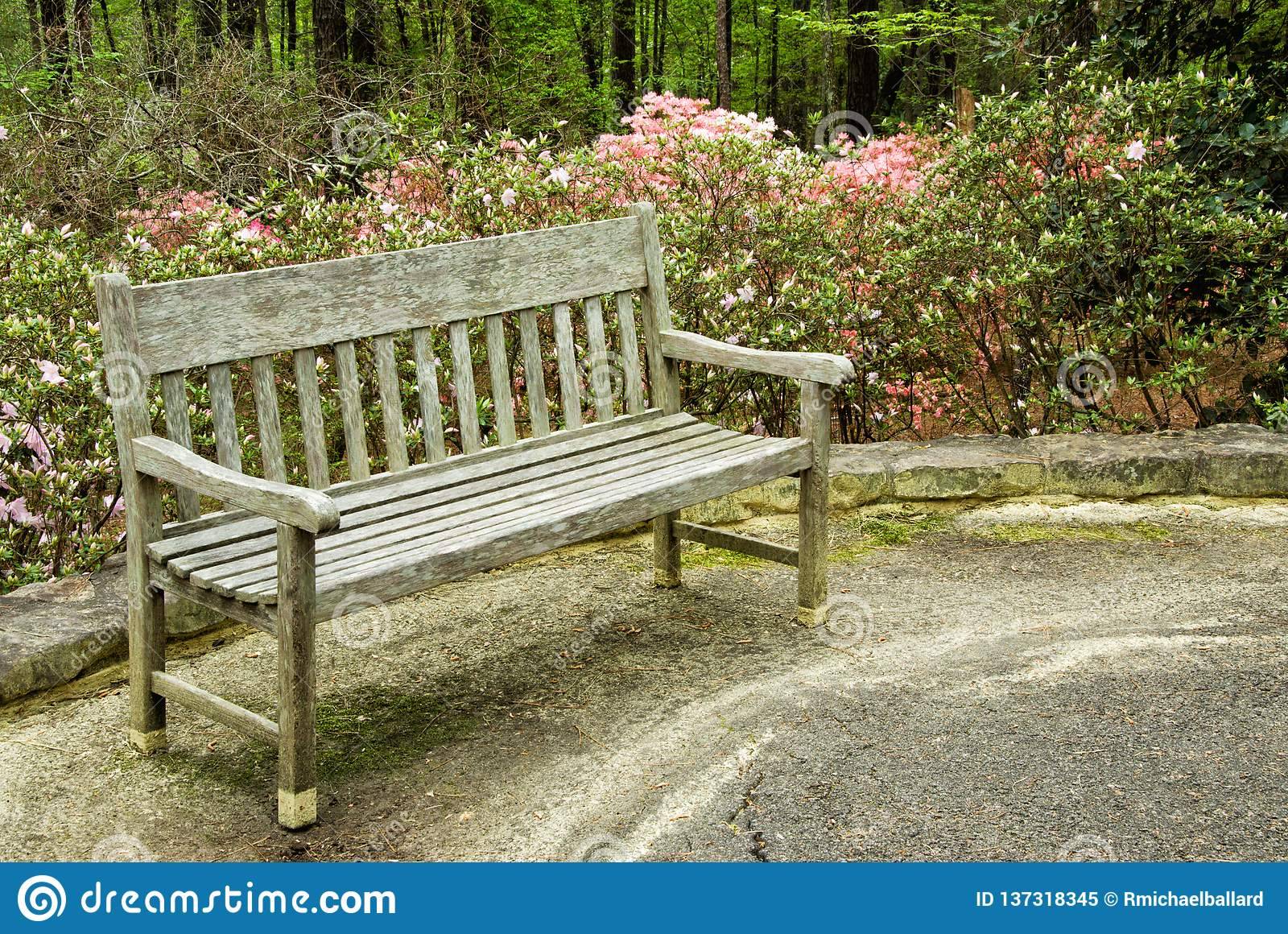 20 Flower Garden with Park Bench Ideas Worth to Check | SharonSable