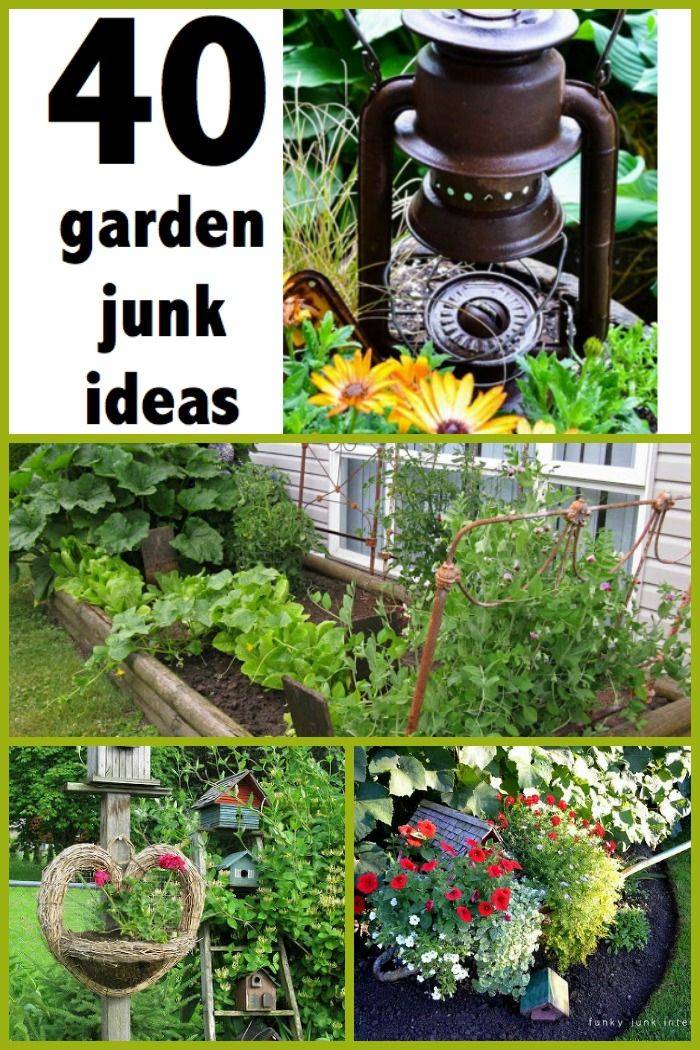 19 Garden Junk Crafts Ideas You Should Look | SharonSable