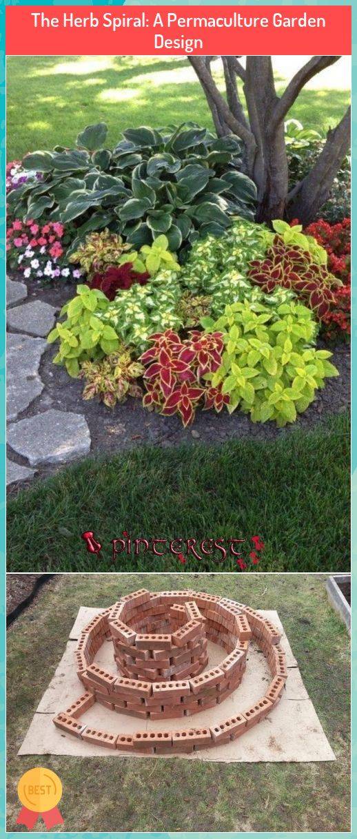 21 Permaculture Herb Spiral Garden Ideas You Must Look | SharonSable
