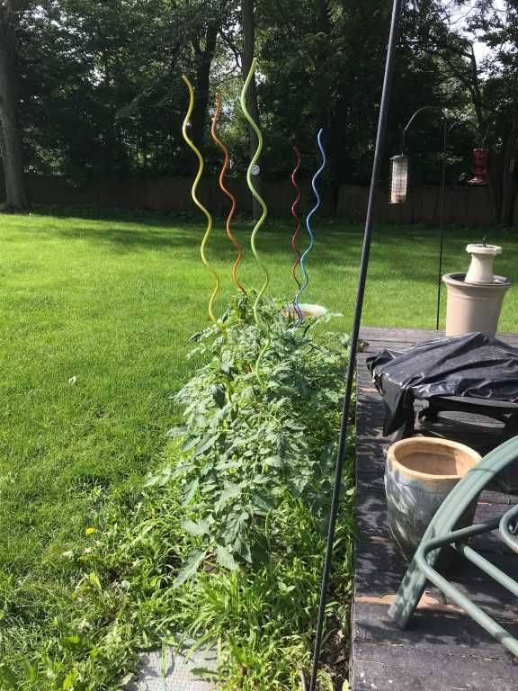 22 Spiral Garden Stakes Ideas You Should Look | SharonSable