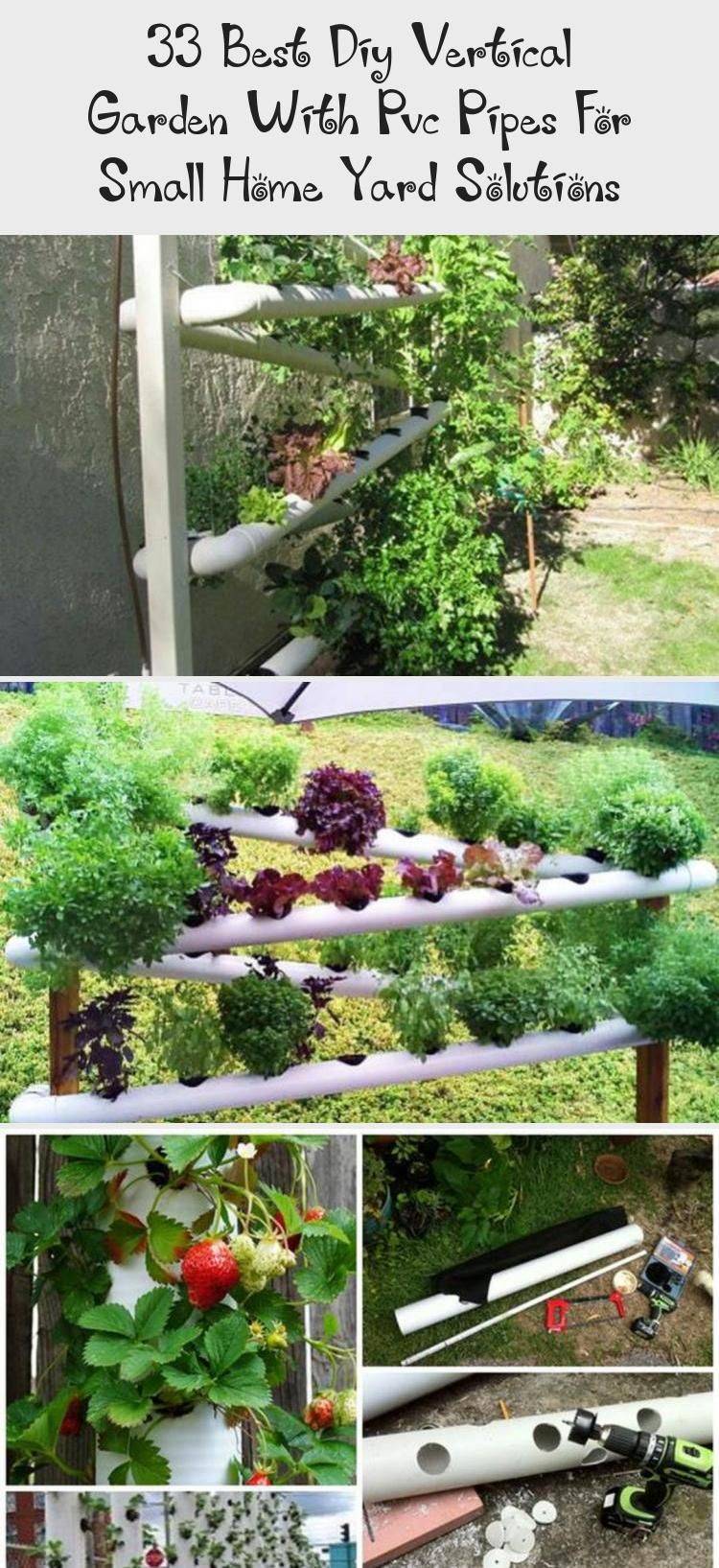 18 PVC Vertical Garden Ideas Worth a Look | SharonSable