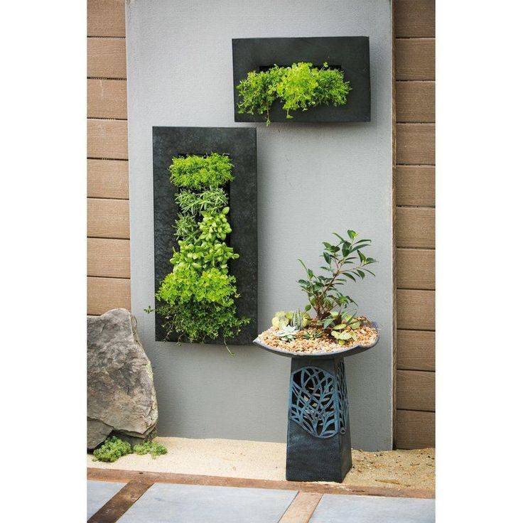 18 Garden Wall Planters Ideas You Should Check | SharonSable