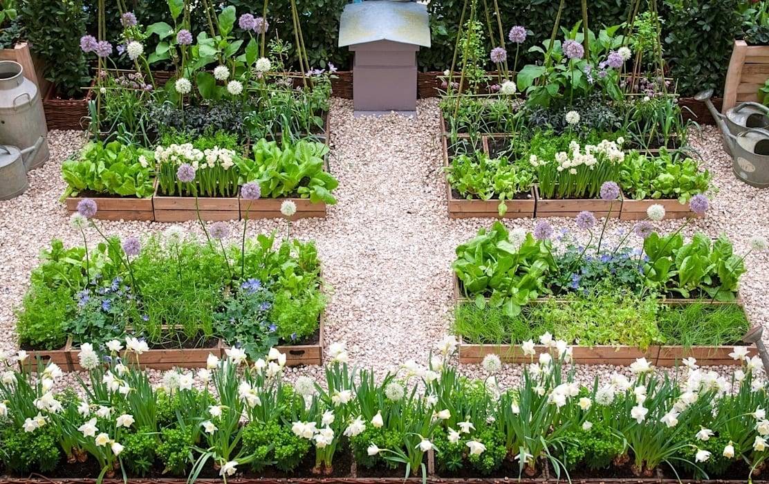 21 English Kitchen Garden Design Ideas To Try This Year | SharonSable