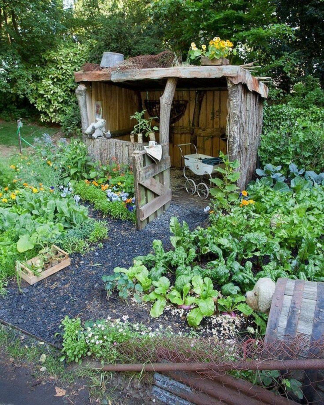 24 Rustic Potager Garden Ideas You Should Look | SharonSable