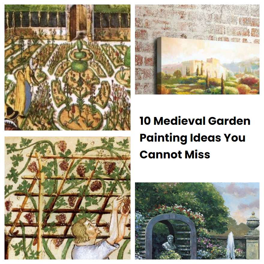 10 Medieval Garden Painting Ideas You Cannot Miss | SharonSable