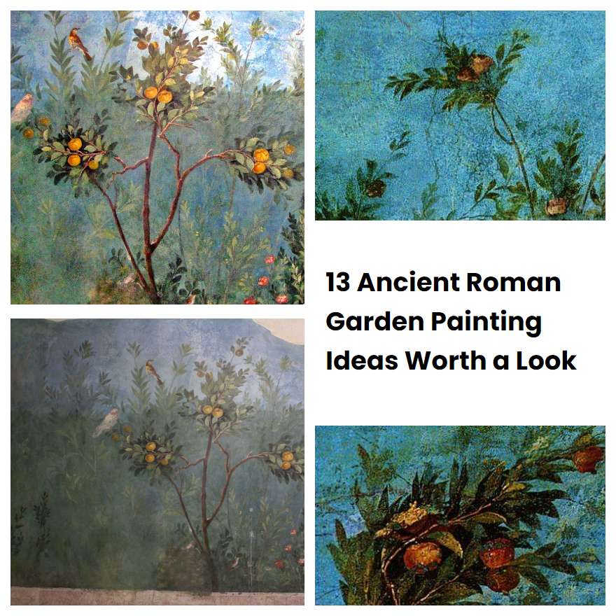 13 Ancient Roman Garden Painting Ideas Worth a Look | SharonSable