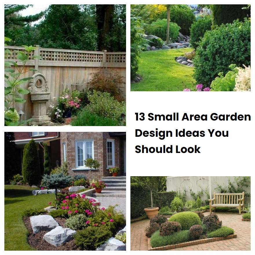13 Small Area Garden Design Ideas You Should Look | SharonSable