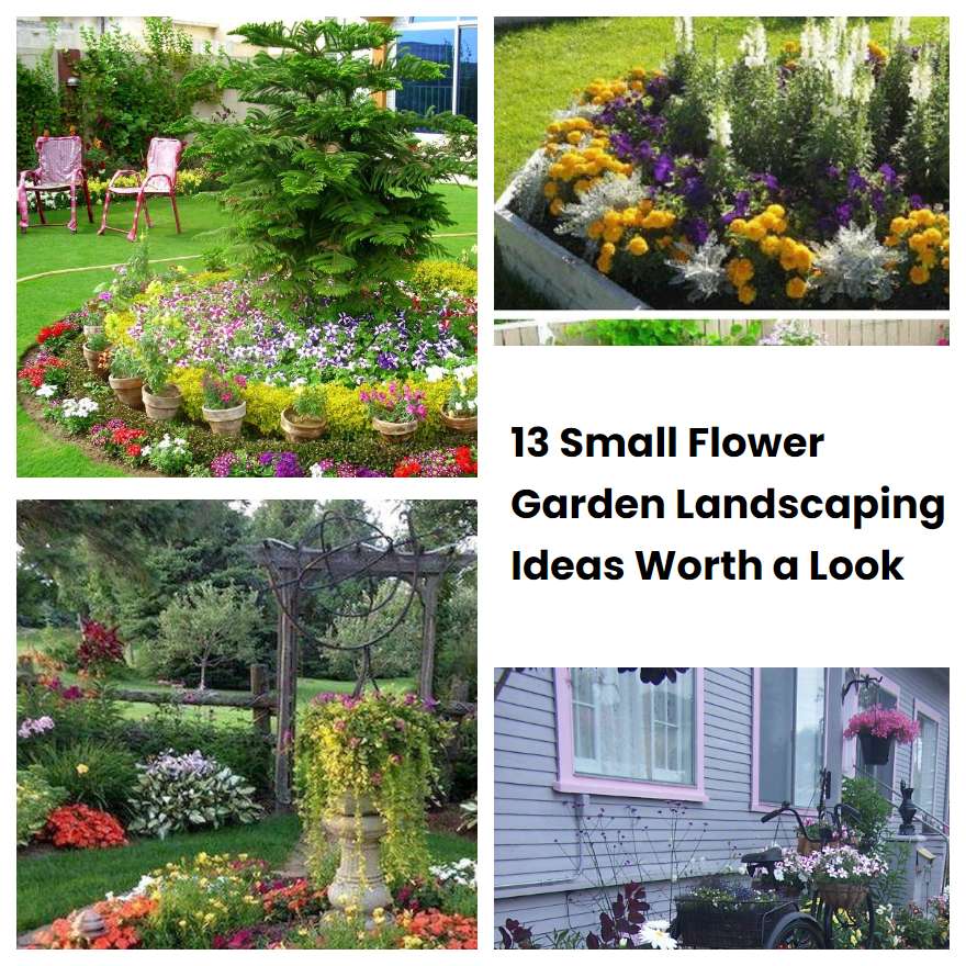 13 Small Flower Garden Landscaping Ideas Worth a Look | SharonSable