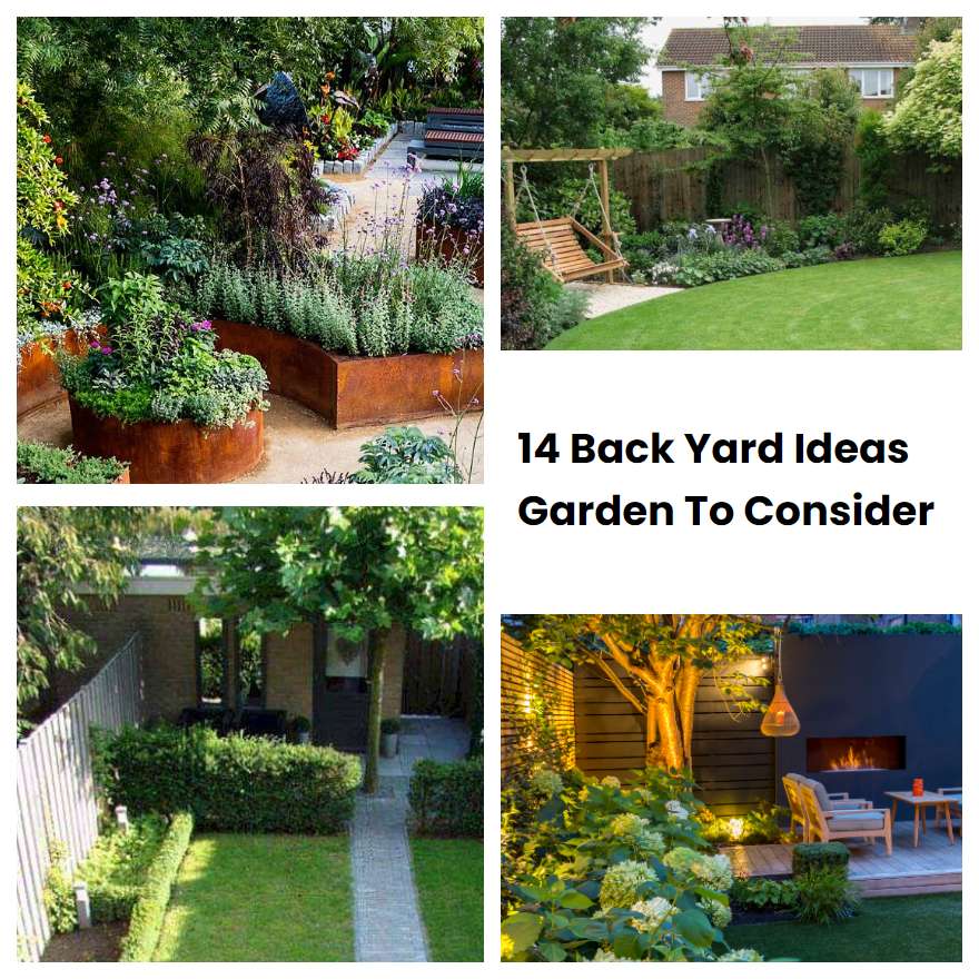 14 Back Yard Ideas Garden To Consider | SharonSable