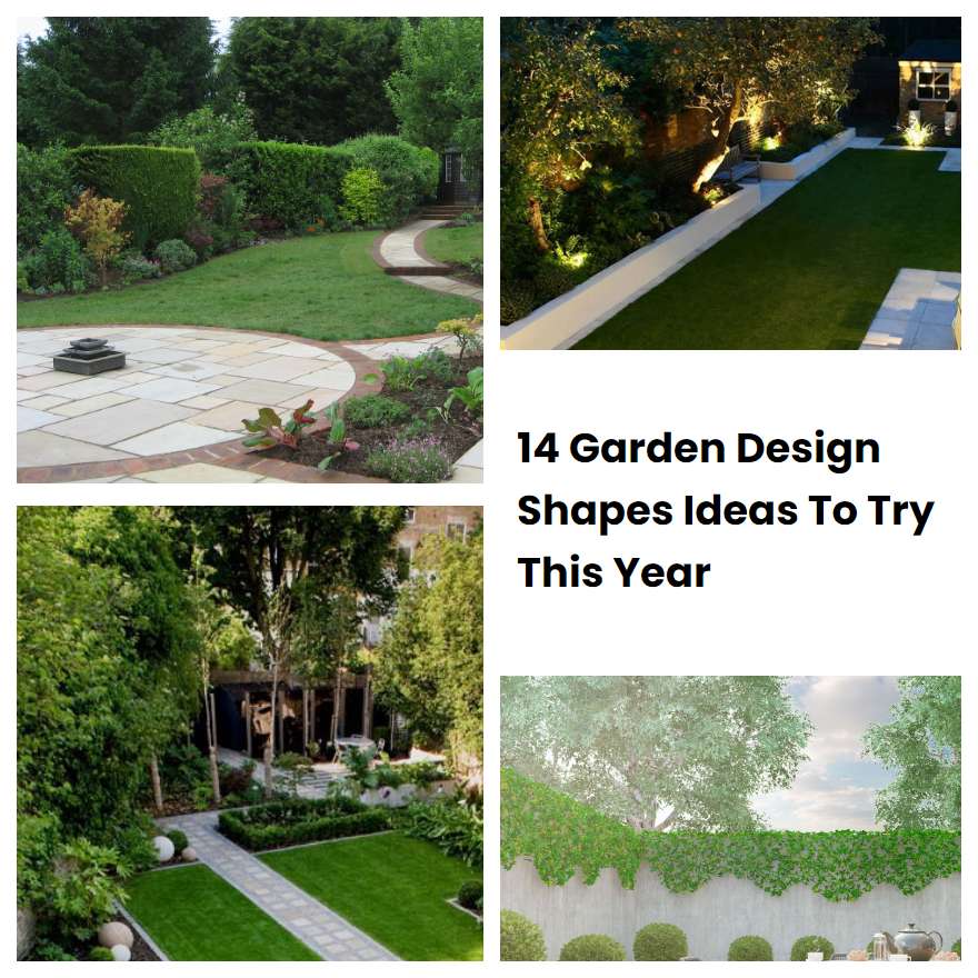 14 Garden Design Shapes Ideas To Try This Year | SharonSable