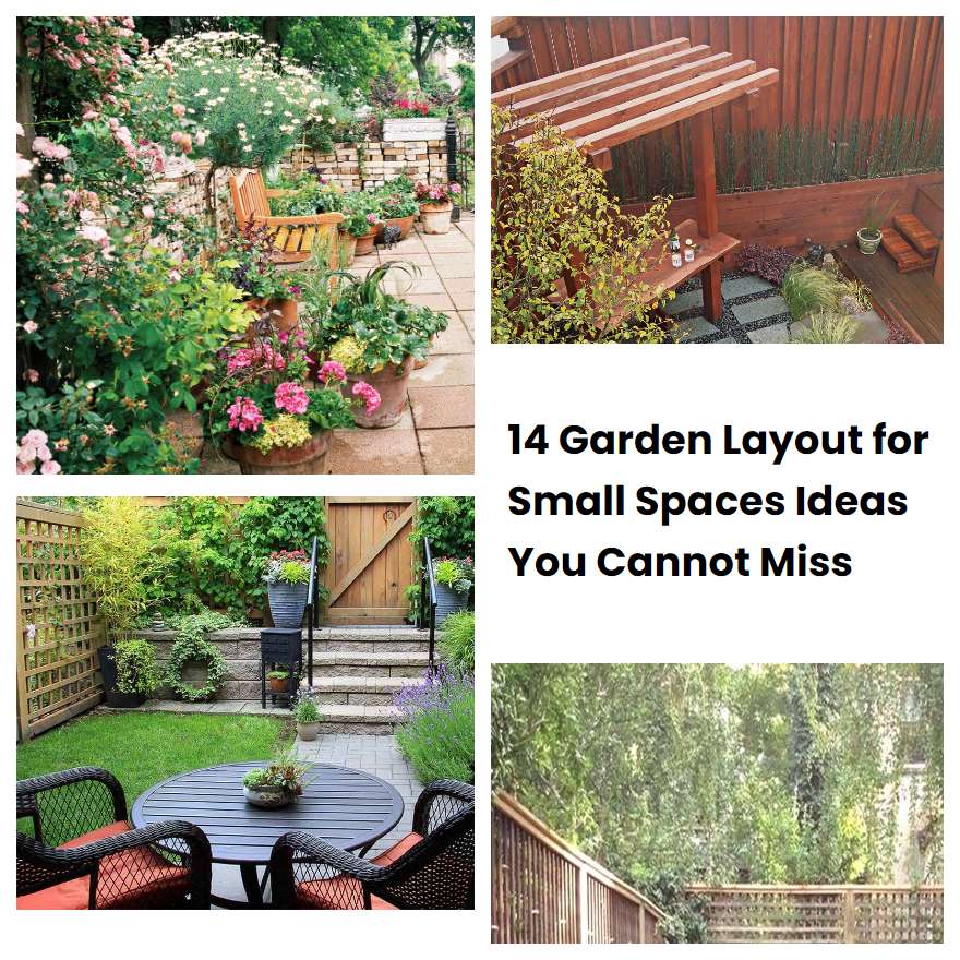 14 Garden Layout for Small Spaces Ideas You Cannot Miss | SharonSable