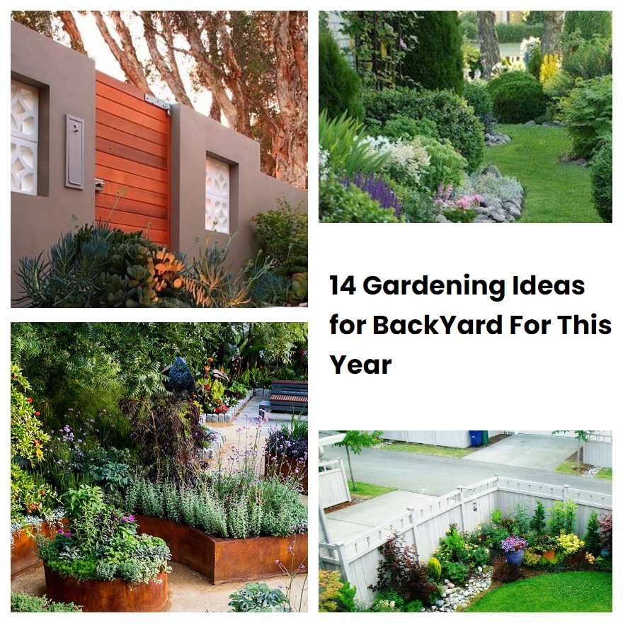 14 Gardening Ideas for BackYard For This Year | SharonSable