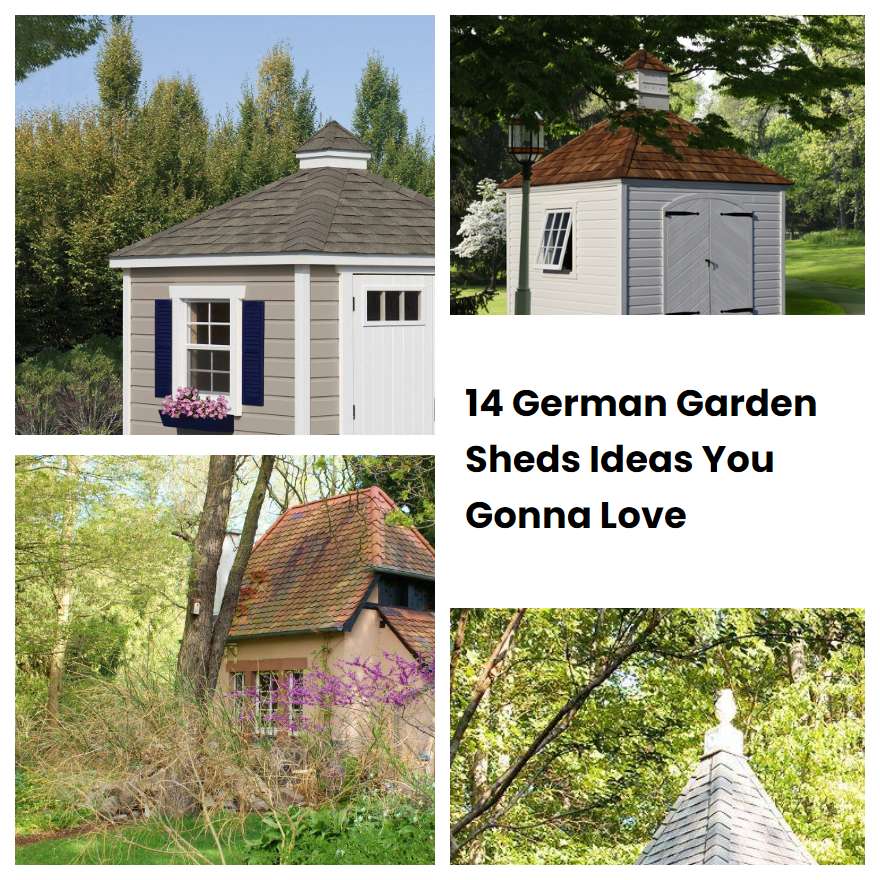 14 German Garden Sheds Ideas You Gonna Love | SharonSable