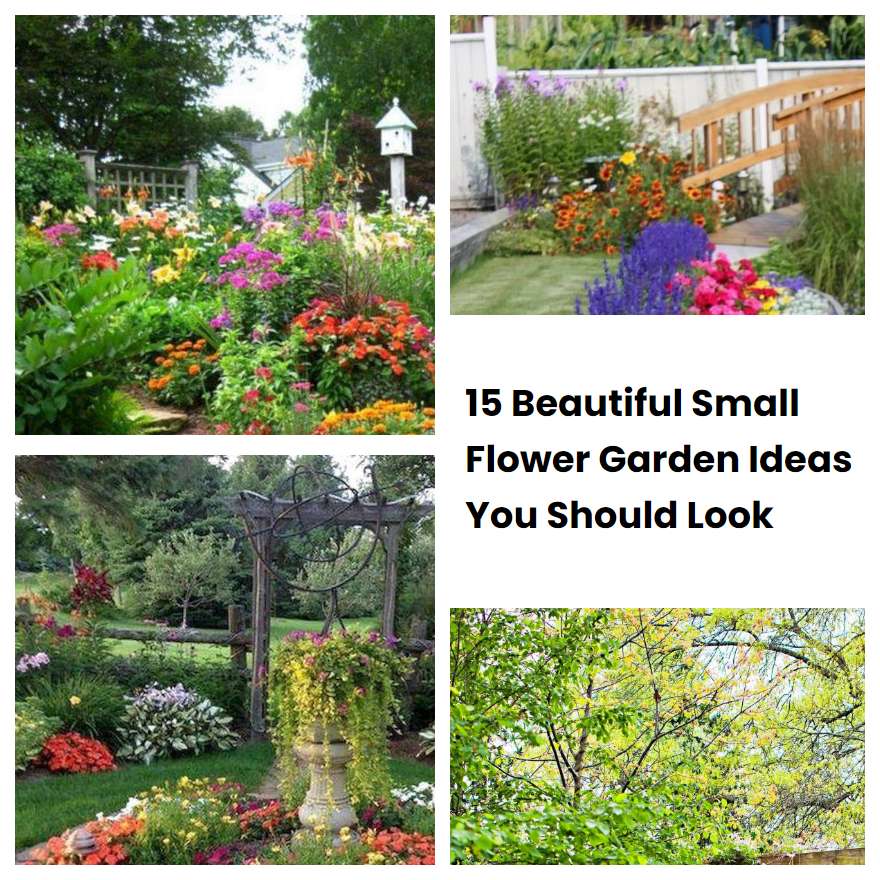 15 Beautiful Small Flower Garden Ideas You Should Look Sharonsable