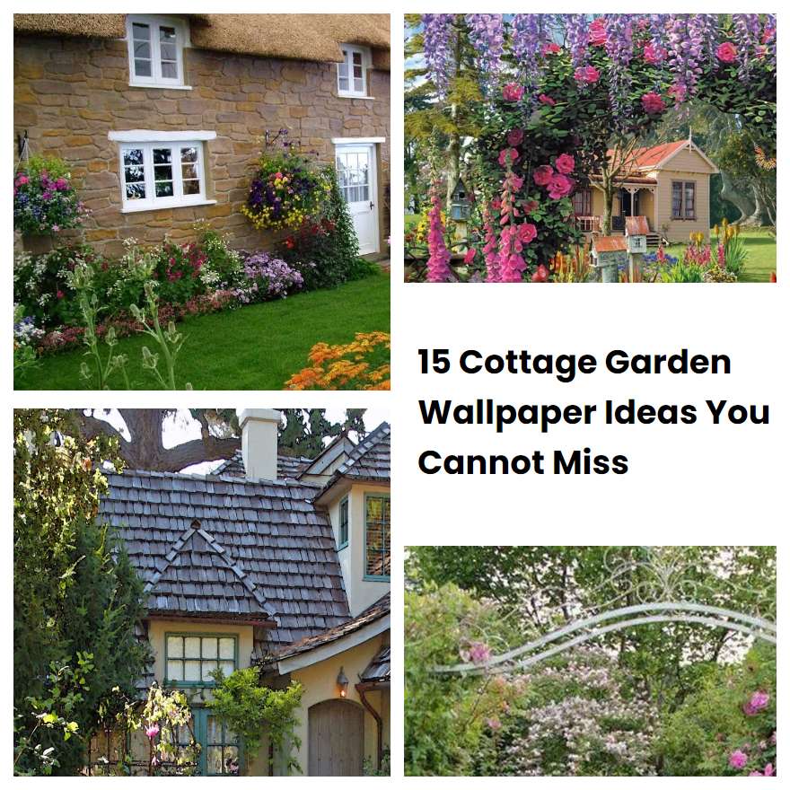 15 Cottage Garden Wallpaper Ideas You Cannot Miss | SharonSable