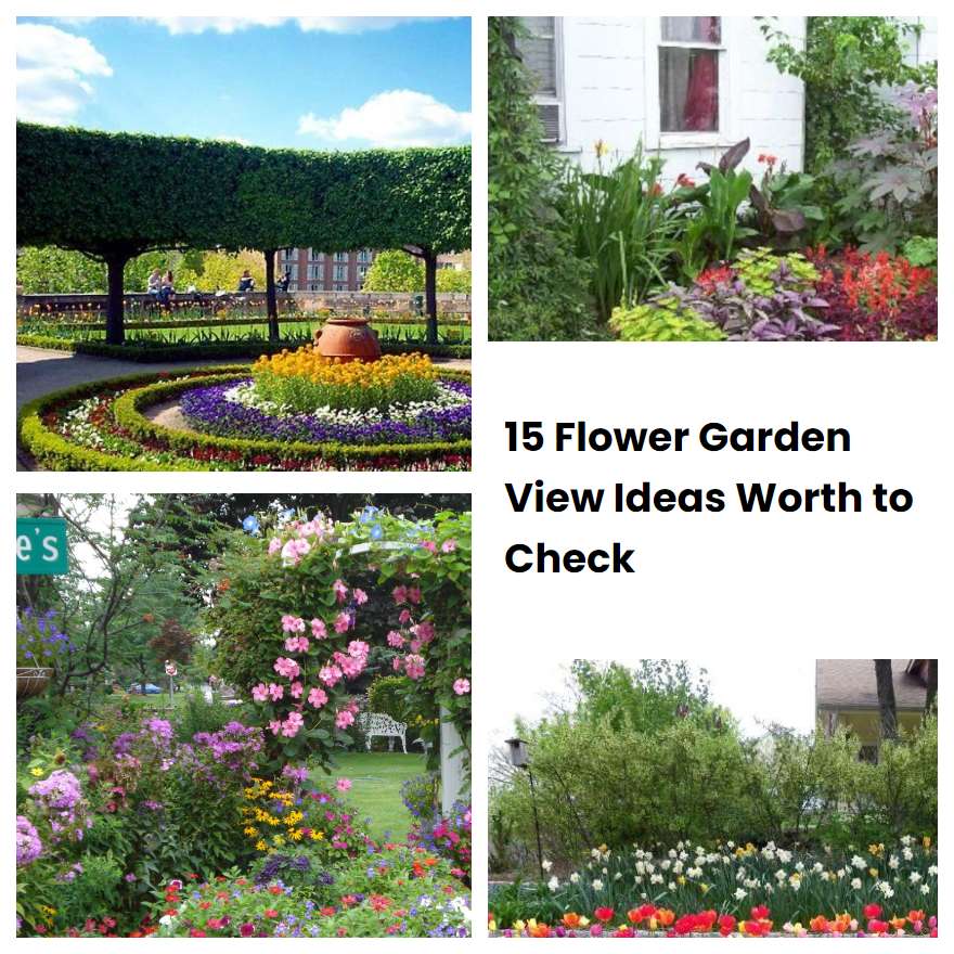15 Flower Garden View Ideas Worth to Check | SharonSable