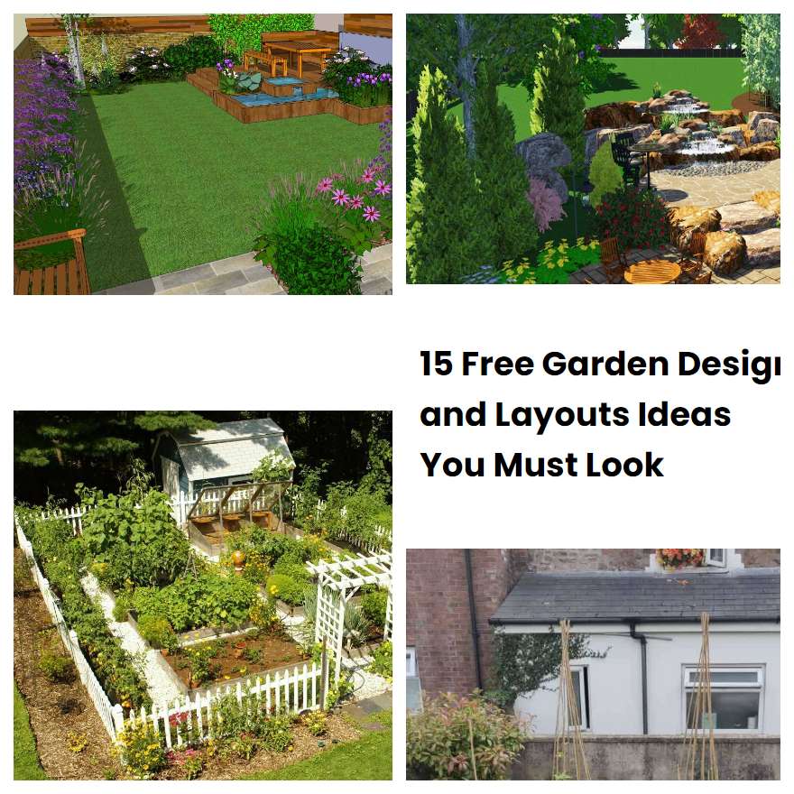 15 Free Garden Design and Layouts Ideas You Must Look | SharonSable