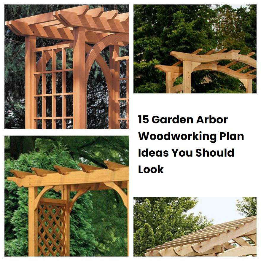 15 Garden Arbor Woodworking Plan Ideas You Should Look | SharonSable