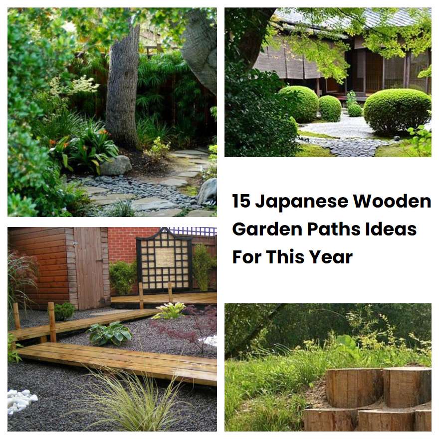15 Japanese Wooden Garden Paths Ideas For This Year | SharonSable