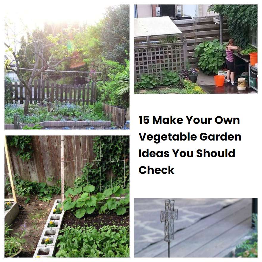 15 Make Your Own Vegetable Garden Ideas You Should Check | SharonSable